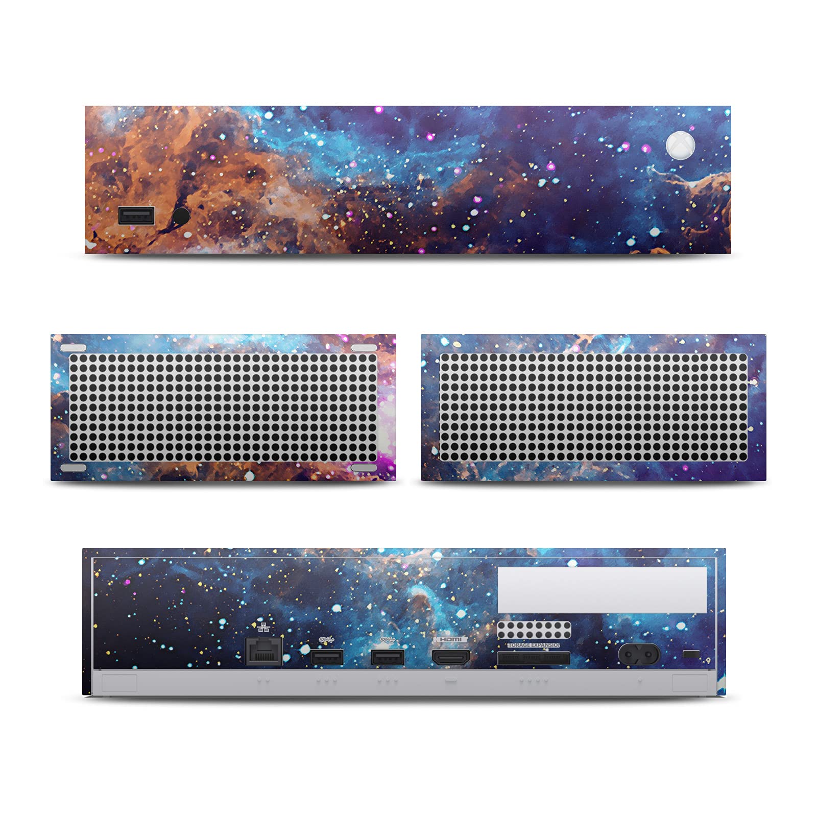 Head Case Designs Officially Licensed Cosmo18 Lobster Nebula Art Mix Vinyl Sticker Gaming Skin Case Cover Compatible with Xbox Series S Console
