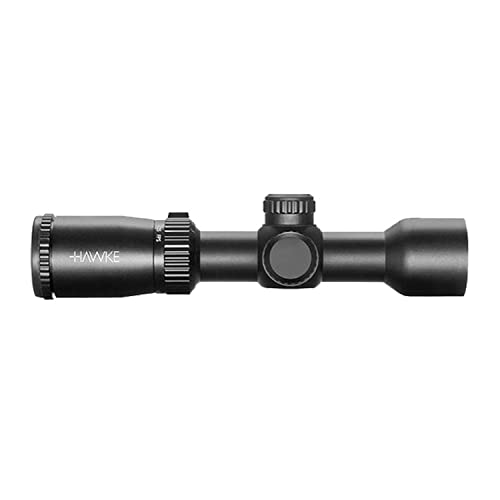 Hawke Sport Optics 12221 XB1 Vari-Speed SR IR Crossbow Scope and 2-Pc Weaver Mounting Rings Kit Bundle