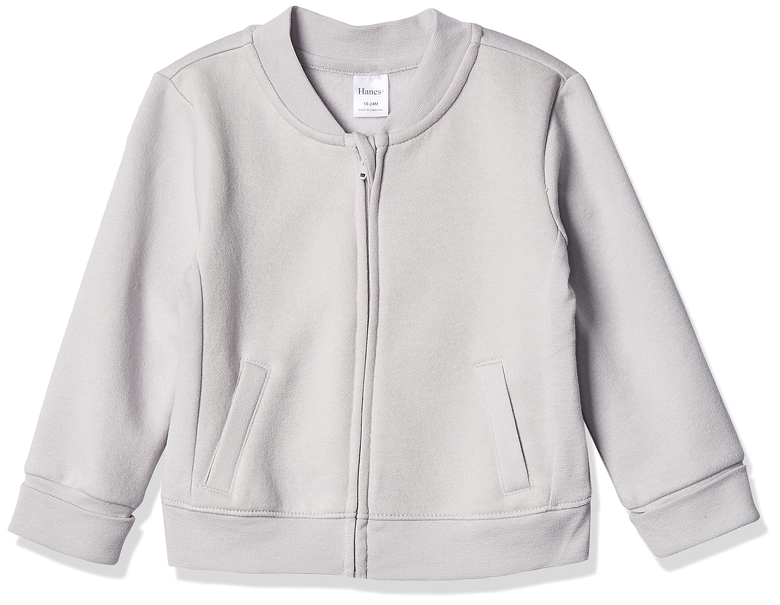Hanes Boys Baby Full Zip Sweatshirt, Ultimate Zippin Fleece Jacket for Boys & Girls