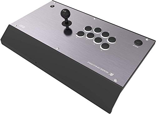 HORI Fighting Edge Video Game Controller, Programmable, USB Wired, Compatible with PlayStation 4 and Windows