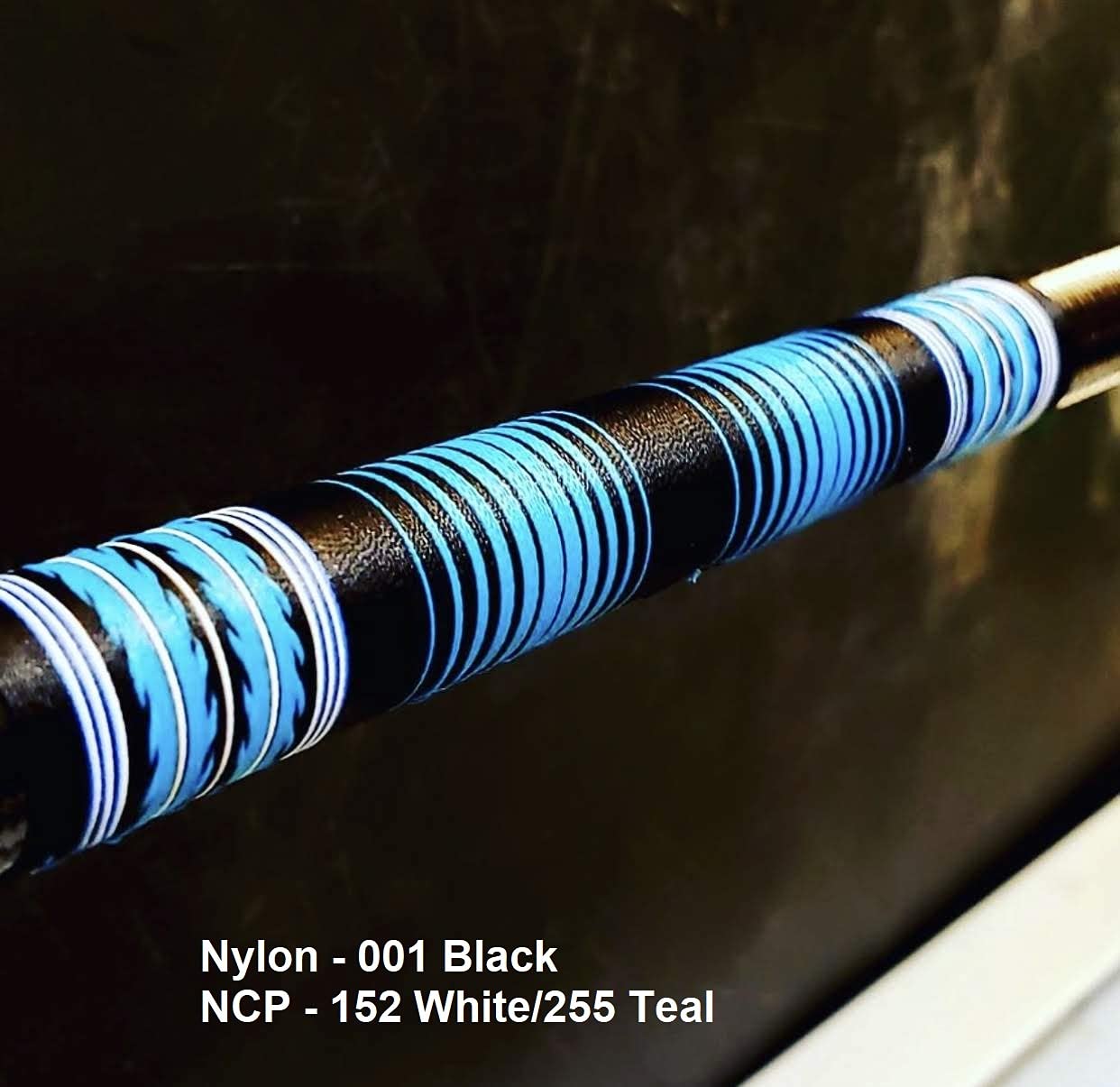 Hitena STWRAP Rod Wrapping Thread - NCP Winding Thread. Sits Perfectly Flat on Blank and Less Fuzzy. Color Never Fades Over Time