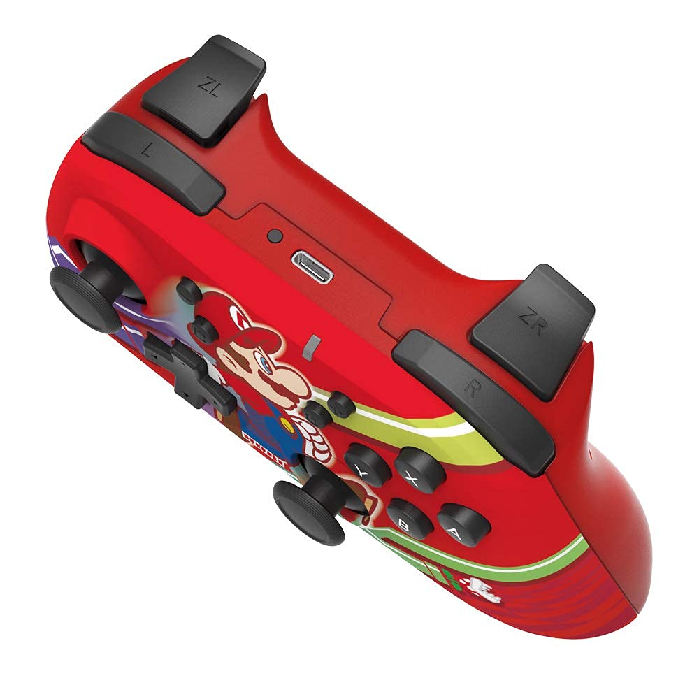 Hori Nintendo Switch Wireless HORIPAD (Super Mario) - Officially Licensed By Nintendo - Nintendo Switch (Renewed)