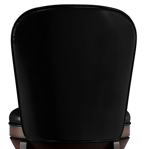 Hillsdale Victoria Swivel Stool, Bar Height, Dark Chestnut