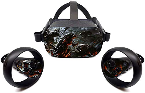 Invisible monsters Vinyl Skin Sticker Decal Cover for Oculus Quest Headset and Controllers by ok anh yeu