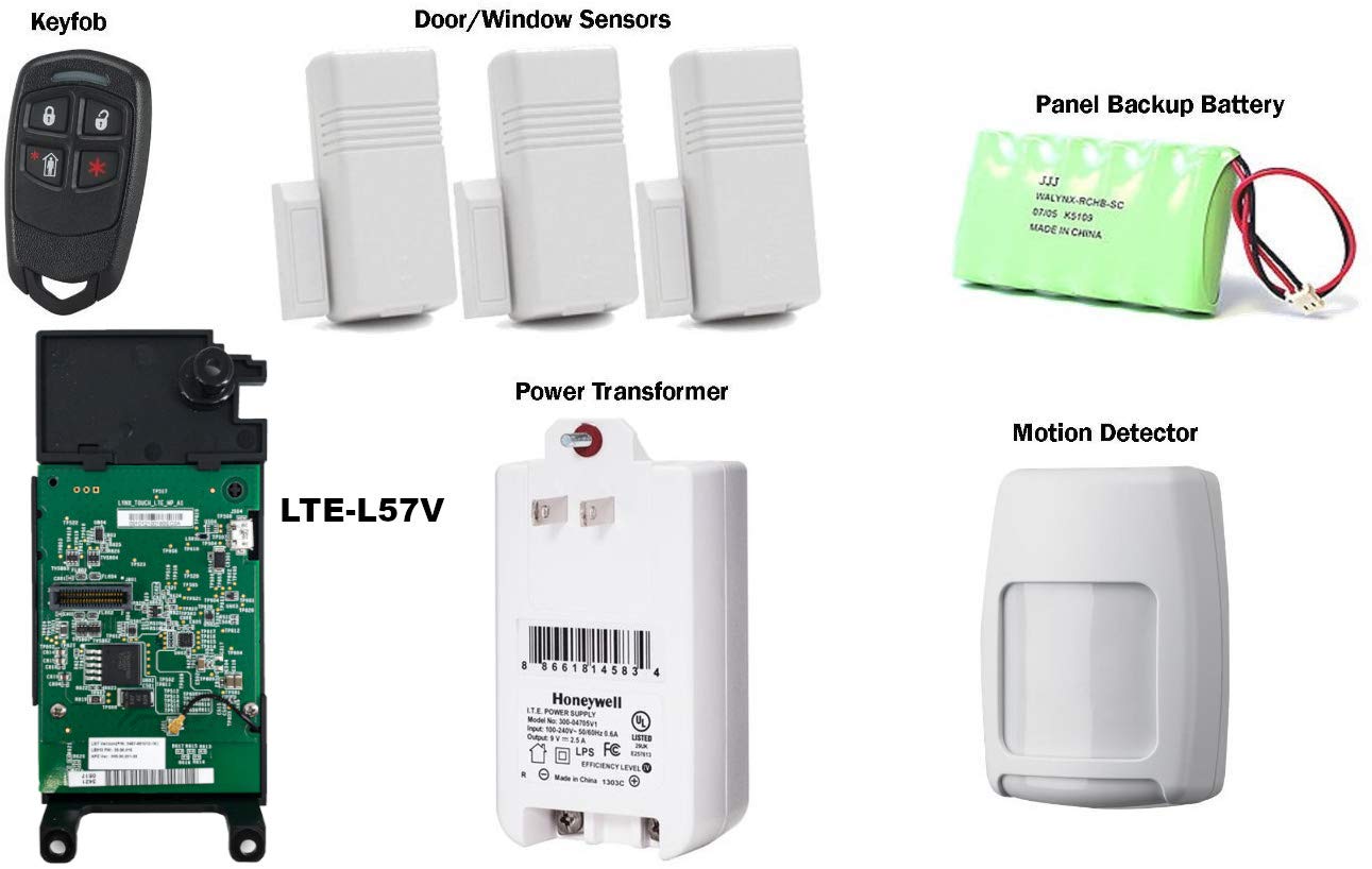 Honeywell Lynx Touch L7000 GSM Security Alarm Package with 3GL Cellular Communicator