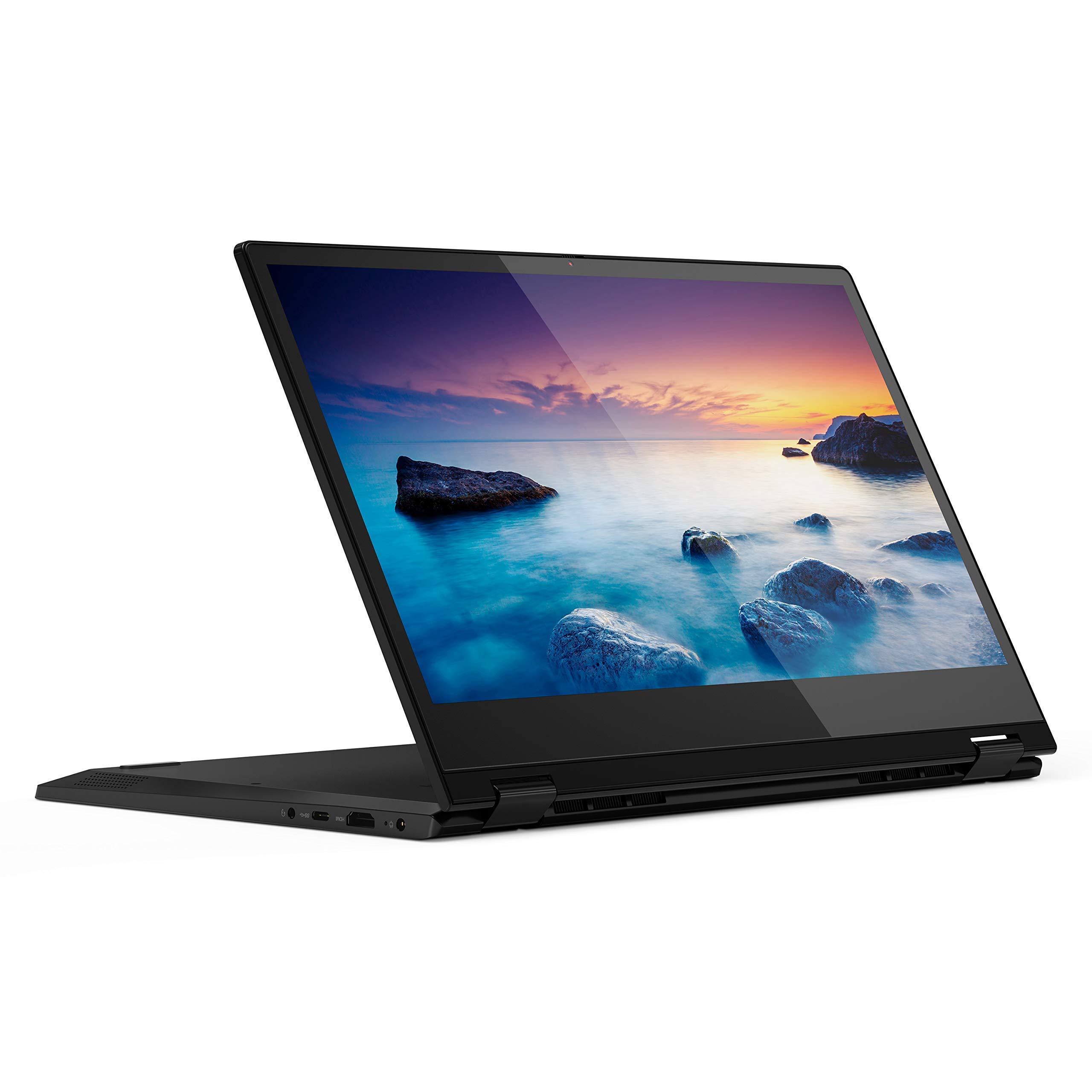 Lenovo Flex 14 2-in-1 Convertible Laptop, 14 Inch FHD, Touchscreen, AMD Ryzen 5 3500U Processor, Radeon Vega 8 Graphics, 8GB DDR4 RAM, 256GB NVMe SSD, Win 10, Black, Pen Included (Renewed)