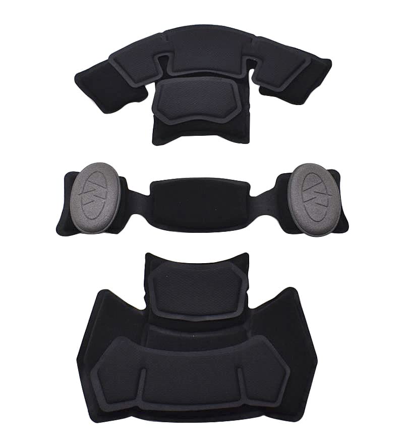 Internal Memory Foam Pads helmet lining Tactical Airsoft Helmet Padding kit Replacement Helmet Liner System Protective Cushion Mat Accessories fit Fast MT MICH IBH AF ACH MK M88 Airsoft Helmet