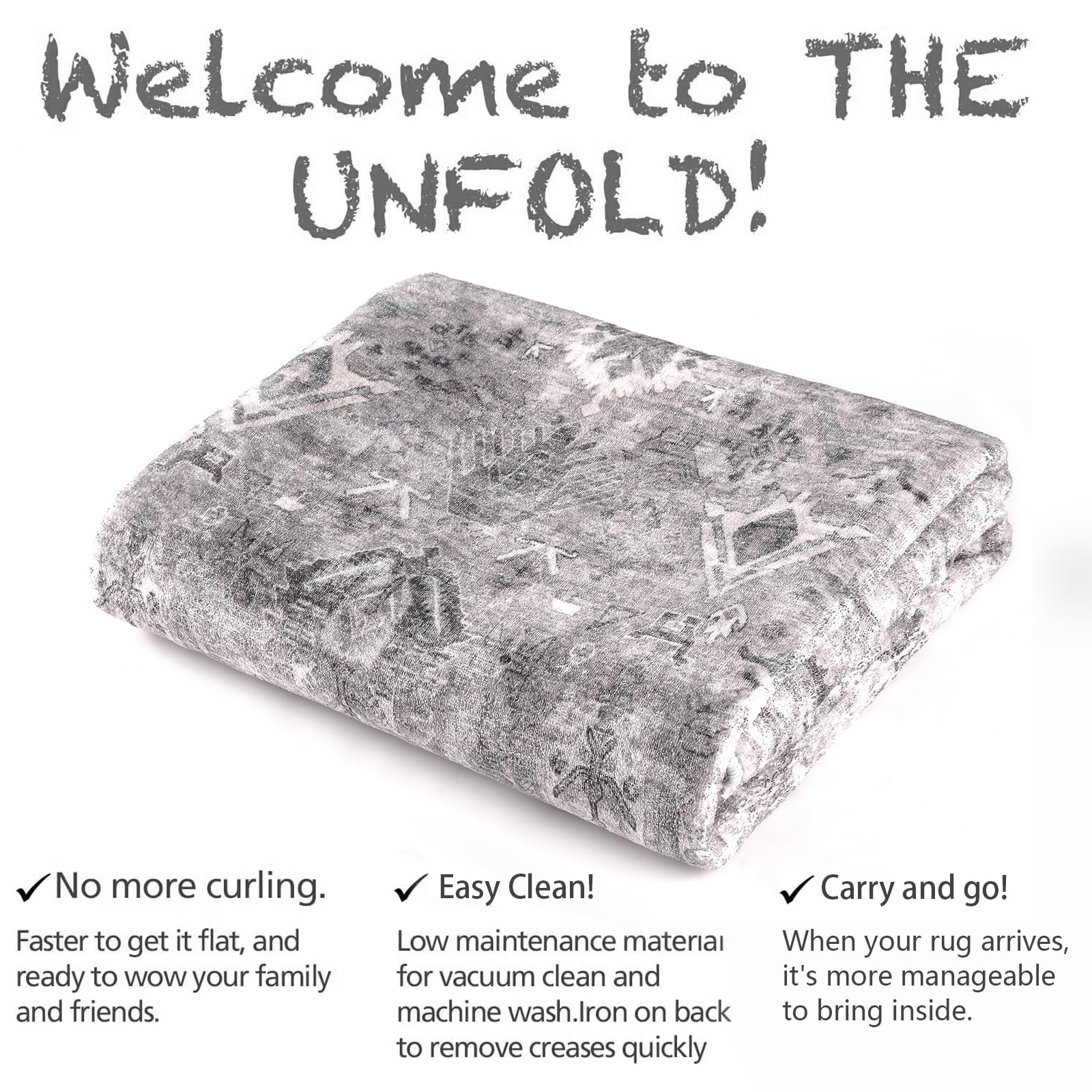 HEBE Washable Area Rug 3x5 Entry Rug Soft Distressed Area Rugs Non Slip Indoor Door Mat Boho Rug Oriental Accent Throw Rug Floor Carpet for Bedroom Kitchen Entryway Bathroom