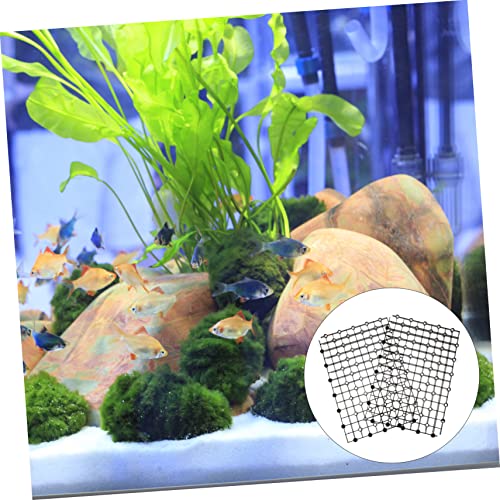HEALEEP 2pcs Fish Tank Grid Plastic Tank Divider Egg Crate Grid Divider Fish Tank Isolate Board Fish Tank Filters 40 Gallon Plastic Dividers Convenient Gravel Filters Aquarium Filter Grid