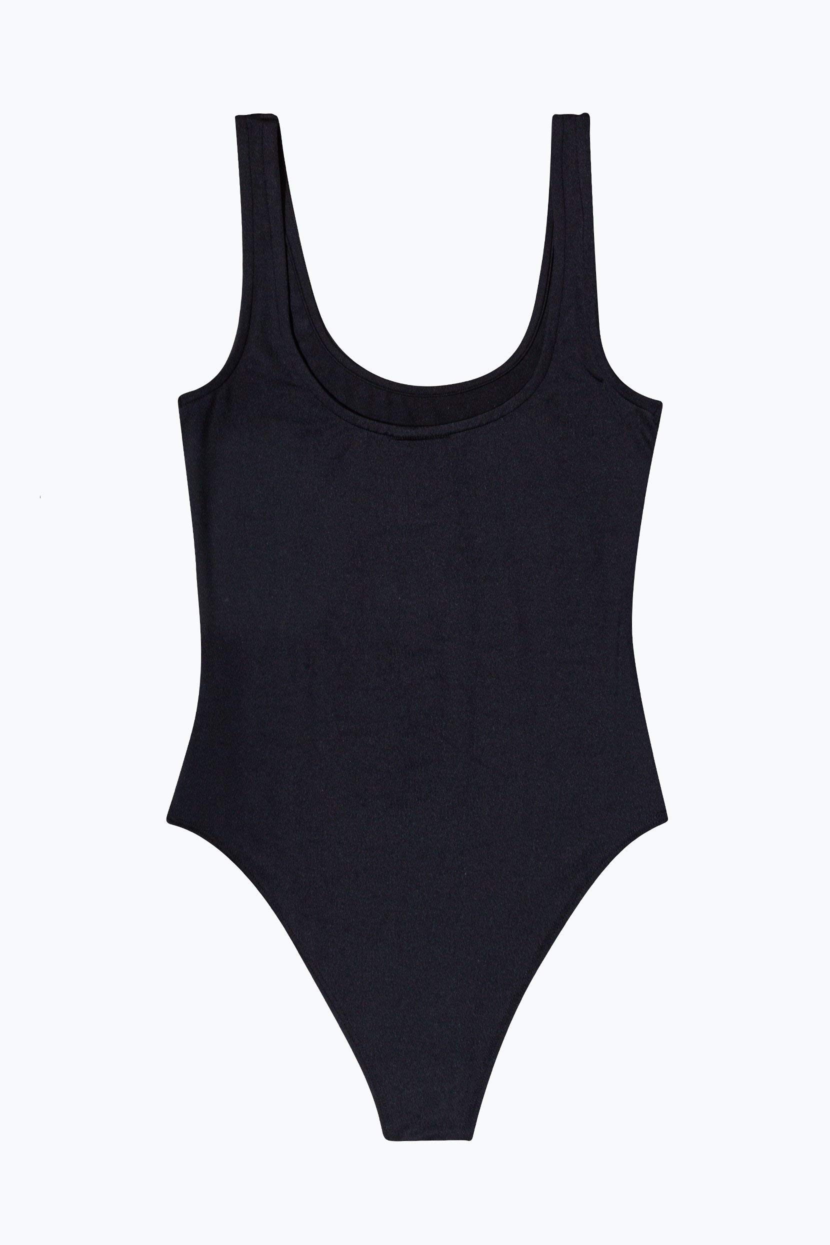 Hype Black Script Kids Swimsuit