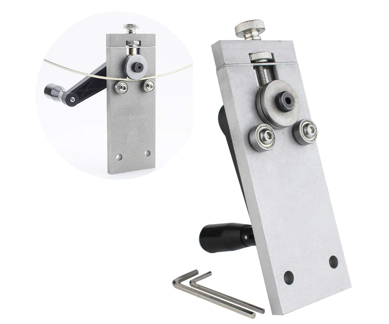 Guyker Guitar Fretwire Bender - Fret Wire Bending and Straightening Luthier Tool for Guitar & Bass Radian Adjusters, Repair & Maintenance, Chrome