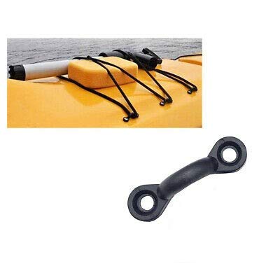 H2o Kayaks Injection Molded Nylon Pad Eyes with Well Nuts and Machine Screws