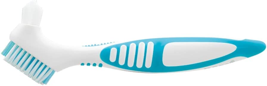 Paro Clinic Denture Brush Hard and Soft bristles Combo Perfect Grip Swiss Made. Cleans Your dentures, retainers and Night Guards! Pack of 3