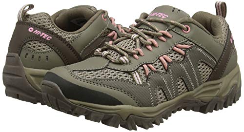 Hi-Tec Women's Low Rise Hiking Boots, Grey Lt Taupe Mellow Rose 43, 9