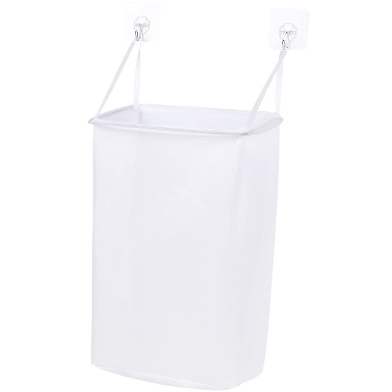 Valink Hanging Laundry Hamper, Over The Door Hamper Wall Mounted Bathroom Cloth Mesh Bag Storage, Bathroom Cloth Mesh Bag for Room