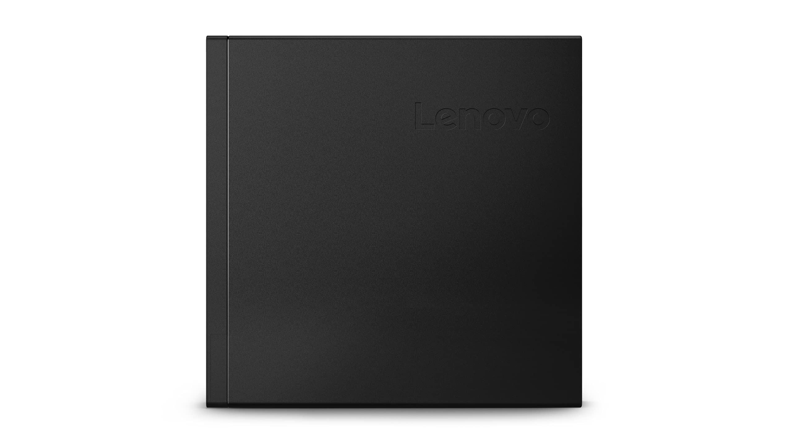 Lenovo ThinkCentre M625Q Thin Client Desktop Computer, AMD A9-9420e Processor, 4 GB DDR4 SDRAM, 128 GB SSD, AMD Radeon R5 Graphics, Windows 10 Pro, 10TF002WUS, Black
