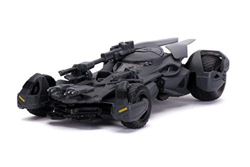 Jada Toys DC Comics Justice League Batman & Batmobile 1:32 Die - Cast Vehicle with Figure,Black