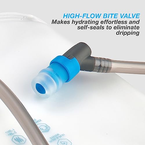 Ultimate Direction Water Reservoir, Hydration Bladder with Straw for Hiking, Running, Endurance Athletes, Made by Hydrapak, 1.5L-3.0L (2.0 Liters)