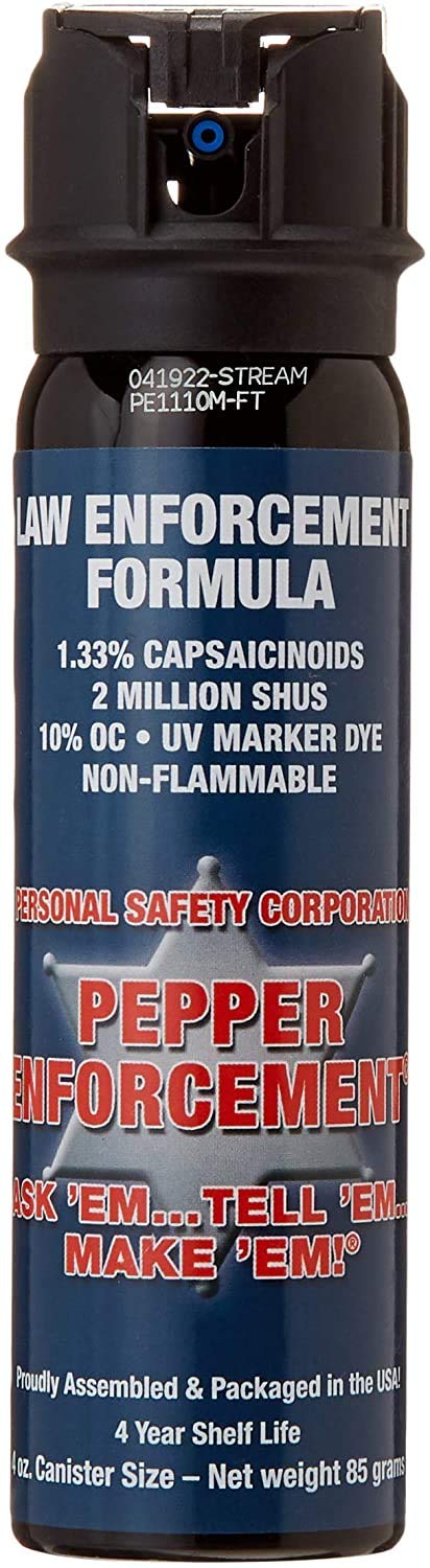 Guard Alaska 9 oz. Bear Spray Deterrent with Belt Clip Holster and Pepper Enforcement 4 oz. Pepper Spray Maximum Strength 10% OC - Powerful Protection, Self Defense, Hiking, Camping, Outdoors