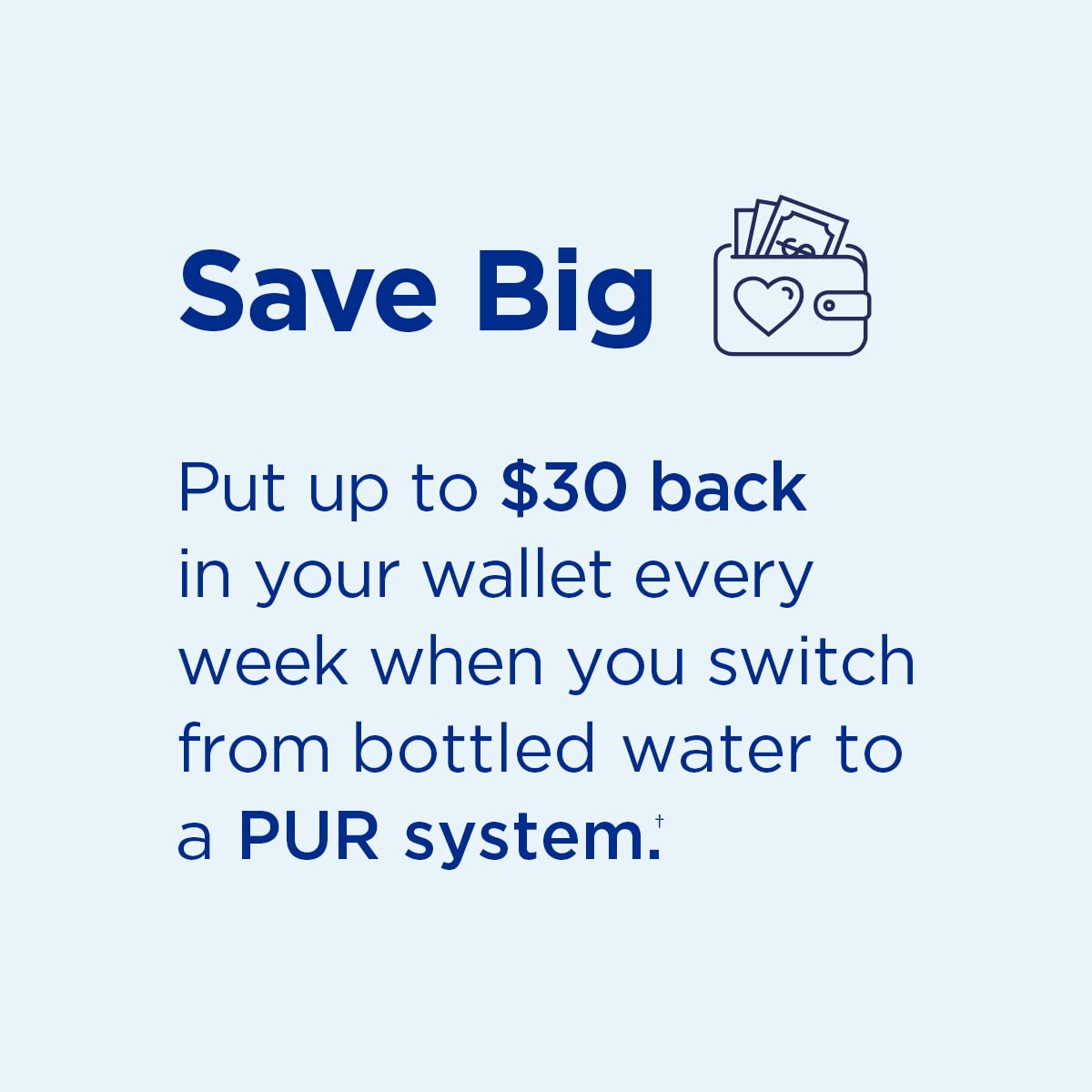 PUR PLUS Large Filtered Water Dispenser, 30 Cup – Includes 1 PUR PLUS Water Pitcher Filter, 1 Count (Pack of 1)