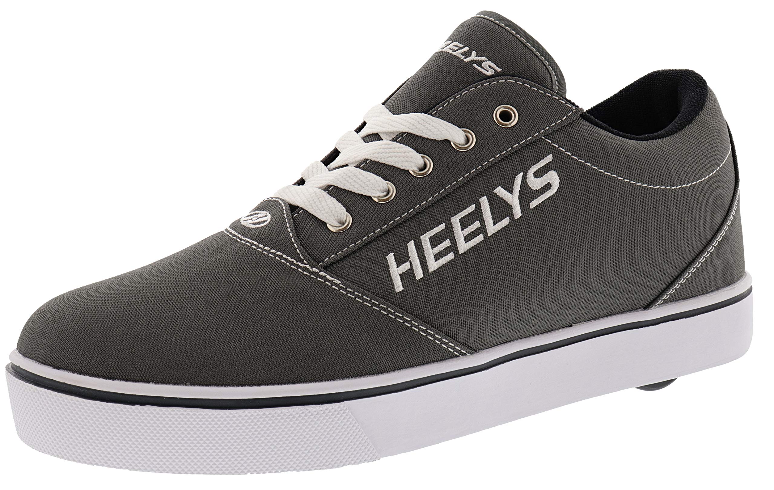 Heelys Footwear Wheeled Heel Shoe, Charcoal, 3 US Unisex Big Kid