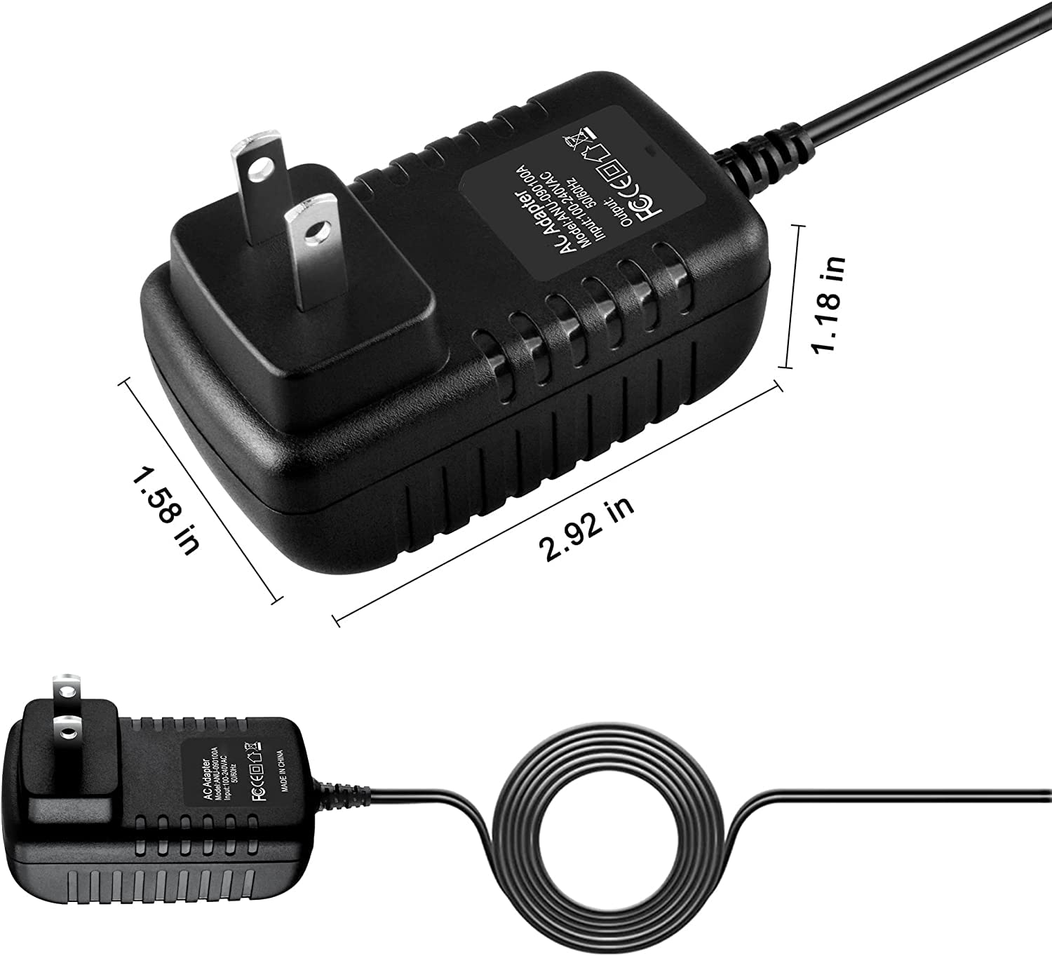 Guy-Tech 5V AC/DC Adapter Compatible with Sanyo Xacti VPC-CA6 VPC-C6 VPC-C6EX VPC-C40EX VPC-C40E VPC-CG102 VPC-CG100 VPC-CG100EX VPC-CG100GX VPC-E760 VPCE760 Camera VPC-ZH1 VPC-SH1 VPC-WH1 VPC-ZH1R