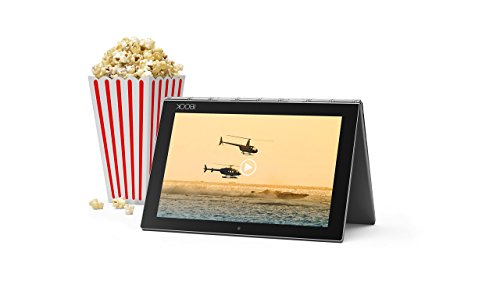 Lenovo Yoga Book - FHD 10.1in Android Tablet - 2 in 1 Tablet (Intel Atom x5-Z8550 Processor, 4GB RAM, 64GB SSD), Gunmetal, ZA0V0035US (Pen Not Included) (Renewed)