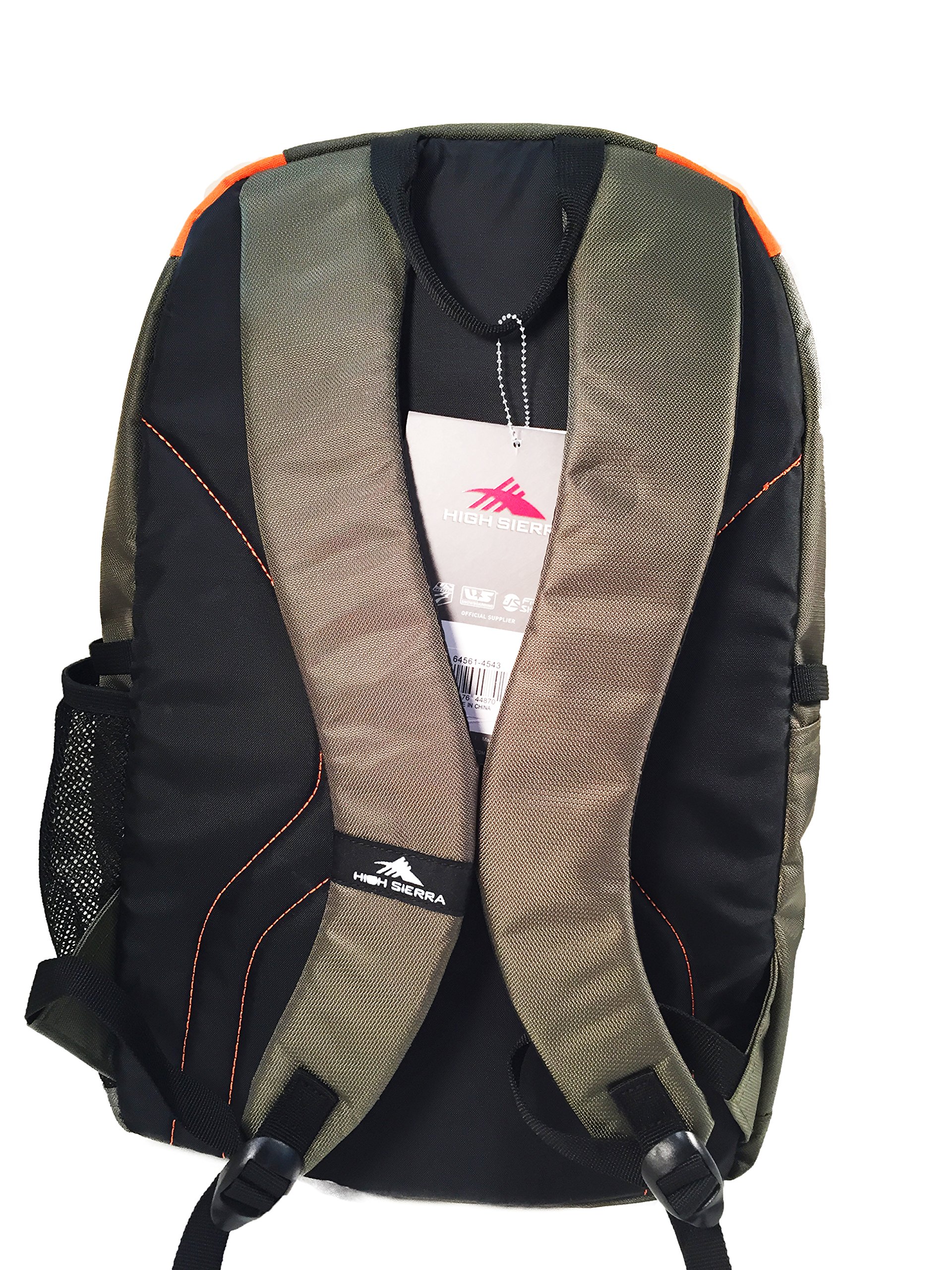 High Sierra Wilder Backpack (Forest Green/Orange)