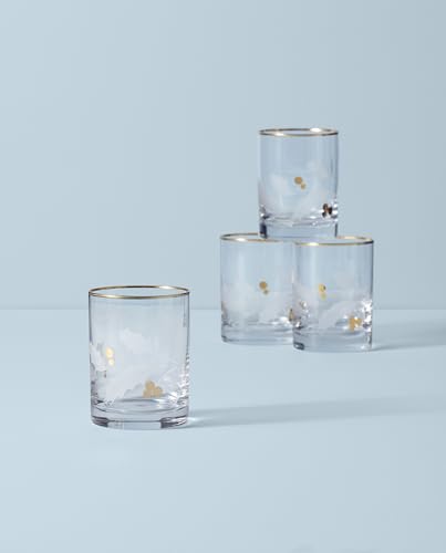 Lenox 886861 Holiday Gold 4-Piece Double Old Fashioned Set