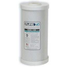 PureT (HQCBC-10BB-1) 10"x4.5" Coconut Carbon Block 1 Micron Filter