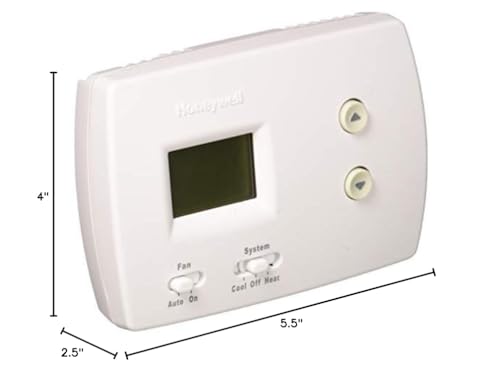 Honeywell TH3110D1008 Pro Non-Programmable Digital Thermostat, 1 Pack, White