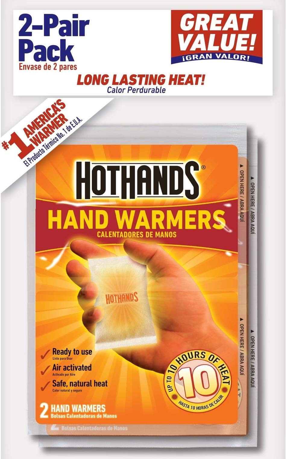 Hot Hands Hand Warmers 4-pack