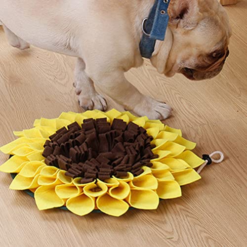 Theaque Pet Food Toys Pet Dog Feeding Mat Household Foraging Mat