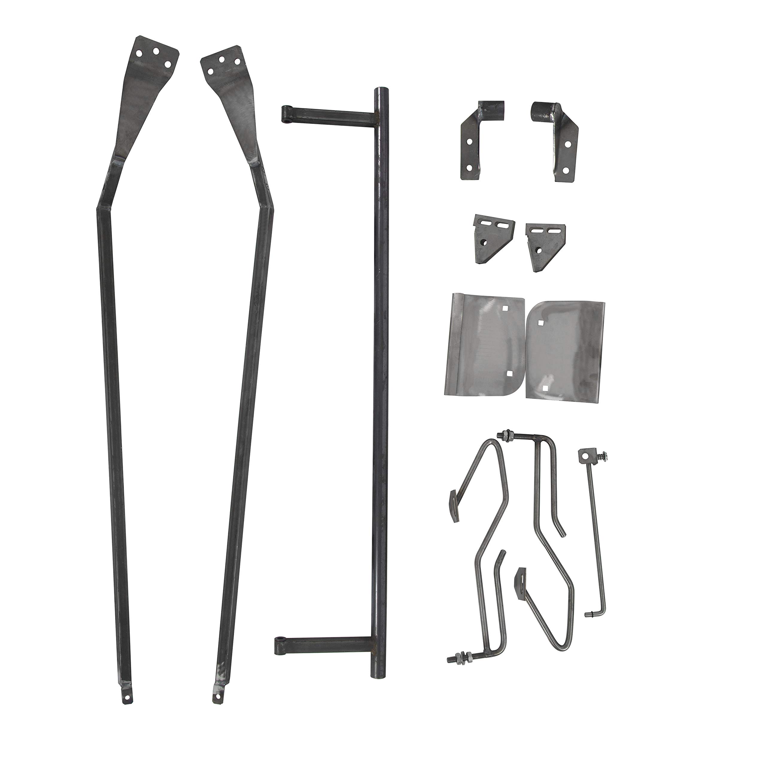 Hood Tilt Flip Kit Compatible with 1953-1956 Ford F-100 First Class Steel