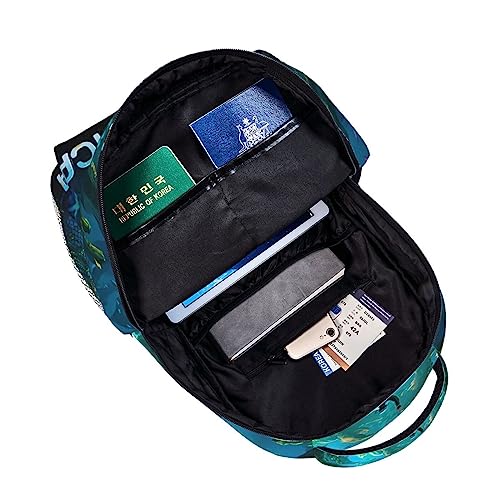 Ycivpoh Backpack Lightweight Durable Casual Daypack Travel Backpack 16"