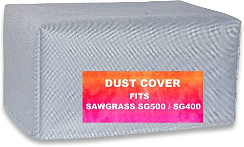 Sawgrass Virtuoso SG500 Sublimation Printer (Starter Package) with Designer Software, Dust Cover, Paper, Inks, Tape, 10 Pieces Sublimation Blanks, White