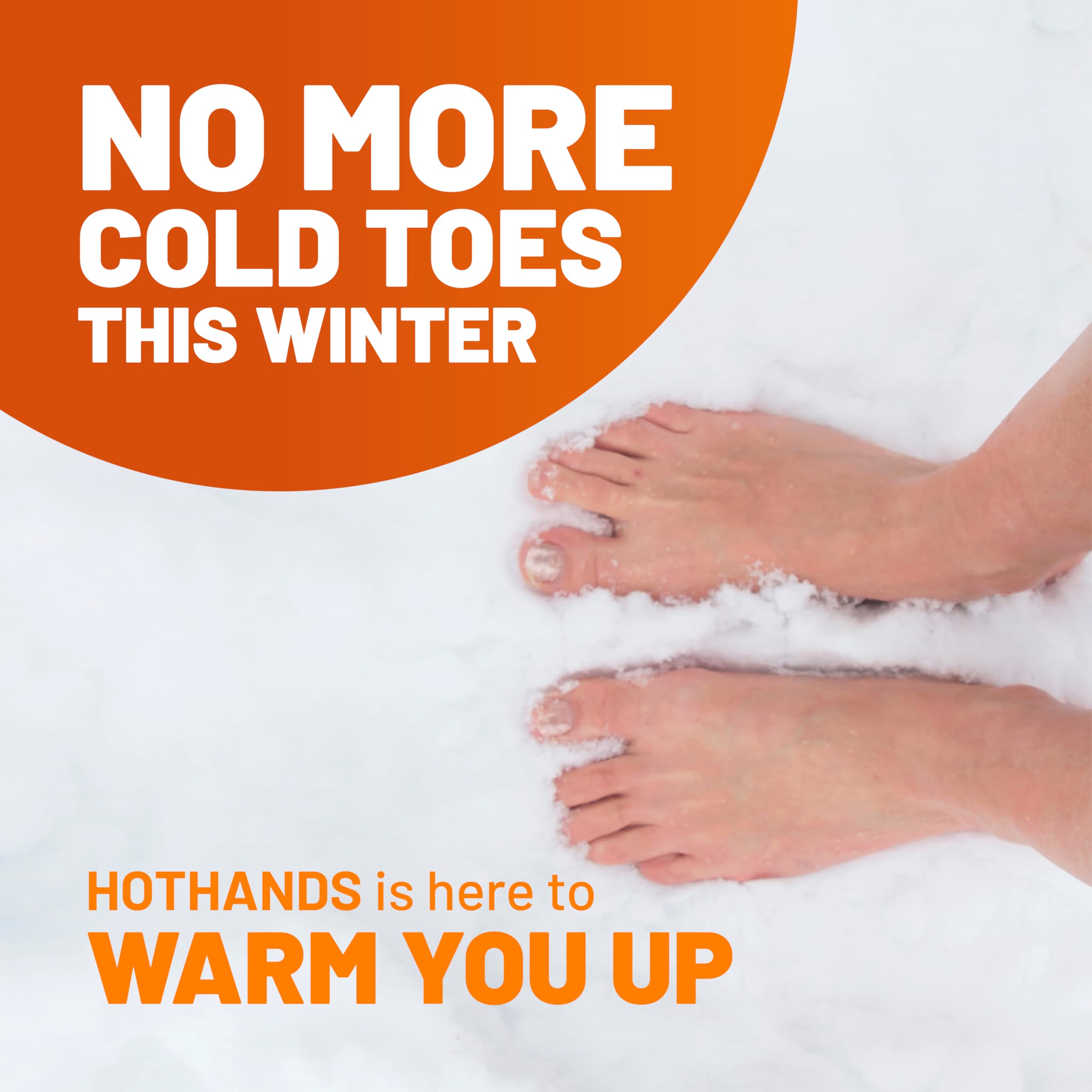 HotHands Foot Warmers - 8 Hours of Heat - Air Activated - Ready to use,2 Count (Pack of 20)