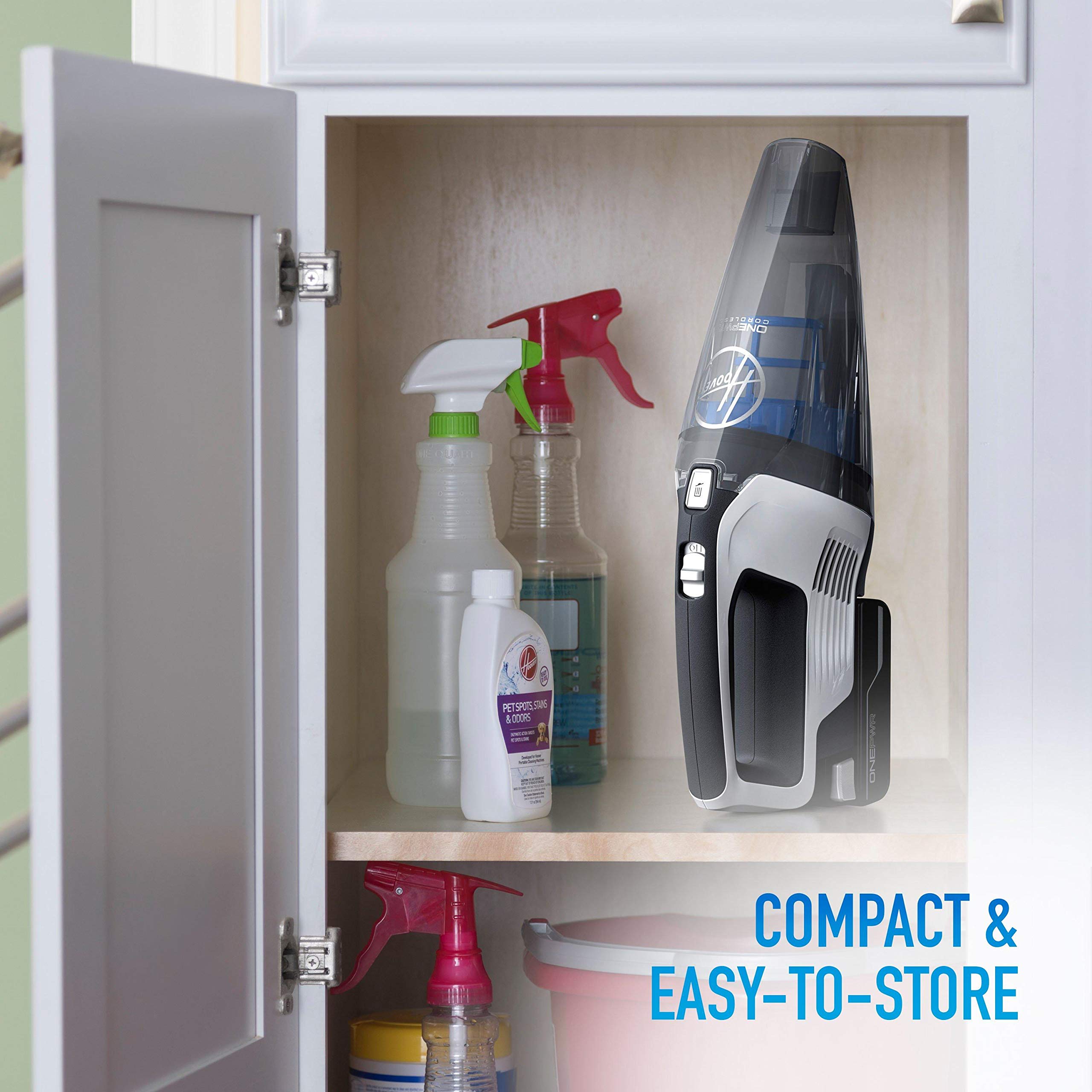 Hoover ONEPWR Cordless Hand Held Vacuum Cleaner, Battery Powered, Lightweight, BH57005, White