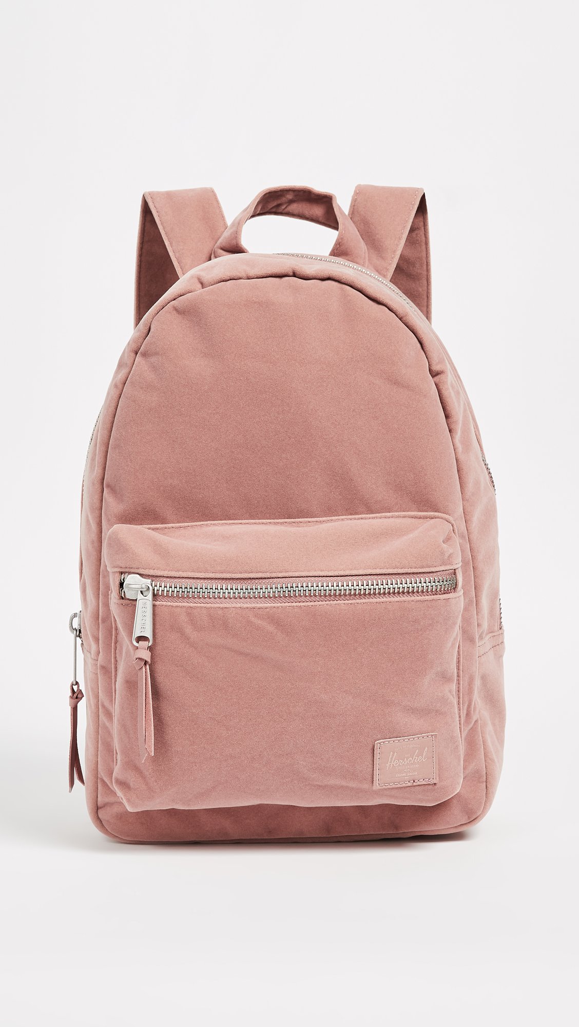 Herschel Supply Co. Women's Grove XS Velvet Backpack, Ash Rose, Pink, One Size