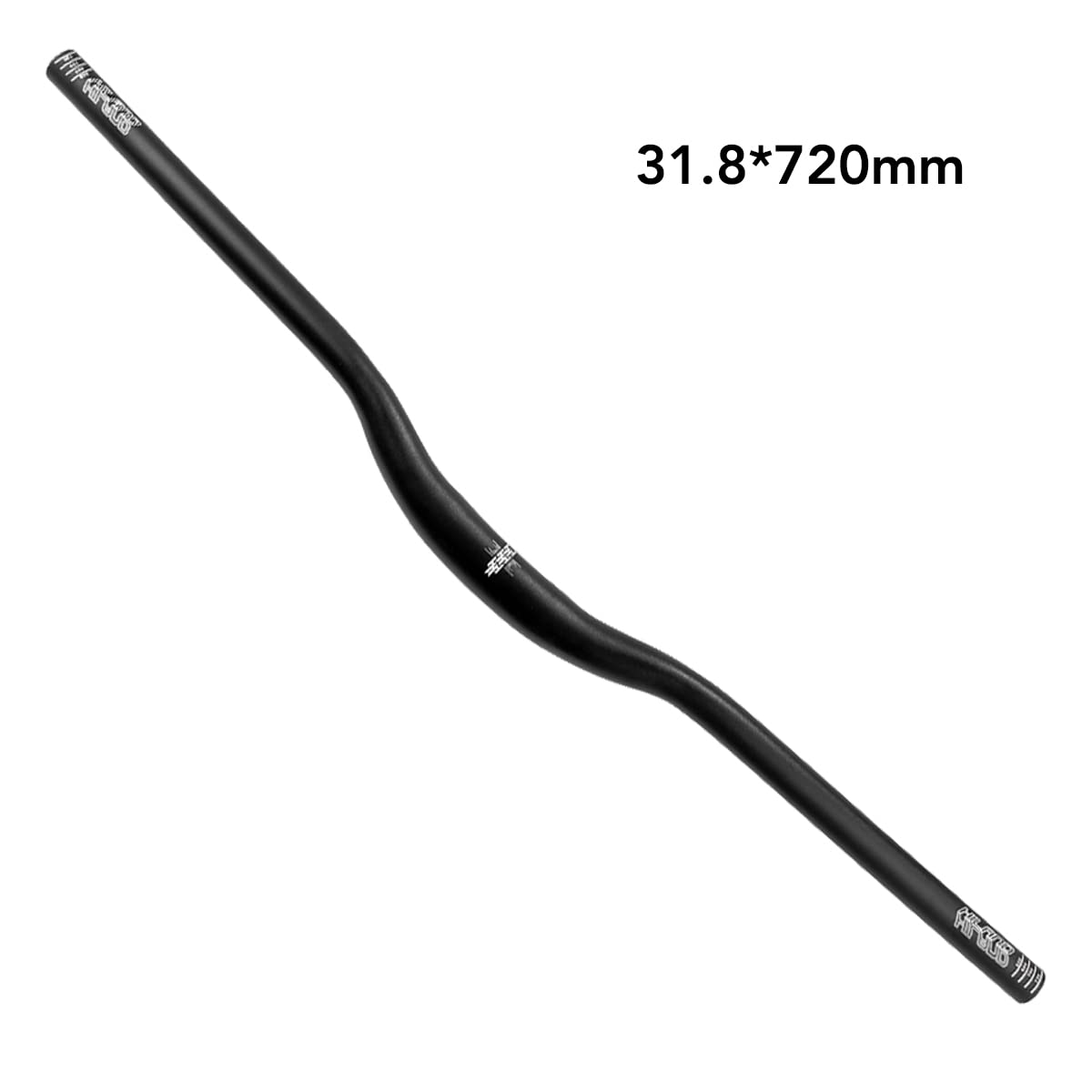 Hiland Mountain Bike Handlebar Bicycle MTB Bar 31.8mm Riser Bar 720mm Aluminium Alloy Black