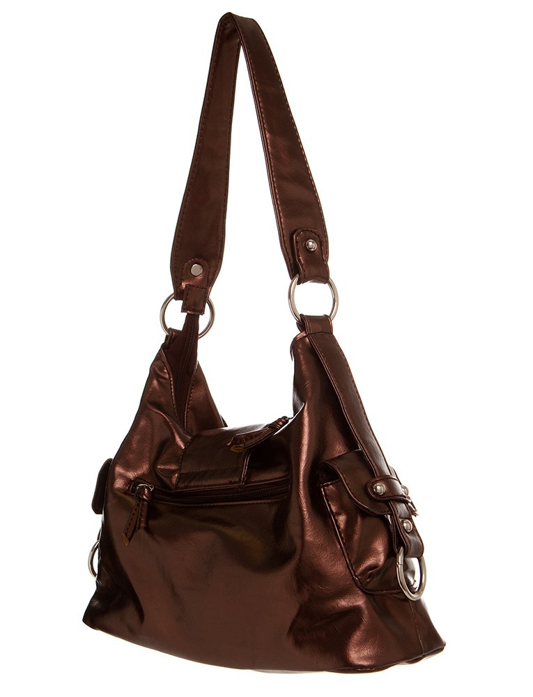 Handbags For All Crown Royale Inspired Hobo Shoulder Handbag