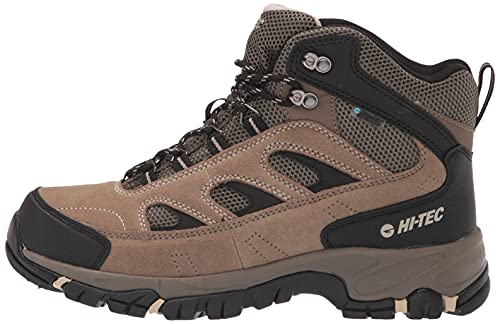 HI-TEC Men's H-54245 Hiking Boot, Smokey Brown/Olive/Snow, 11