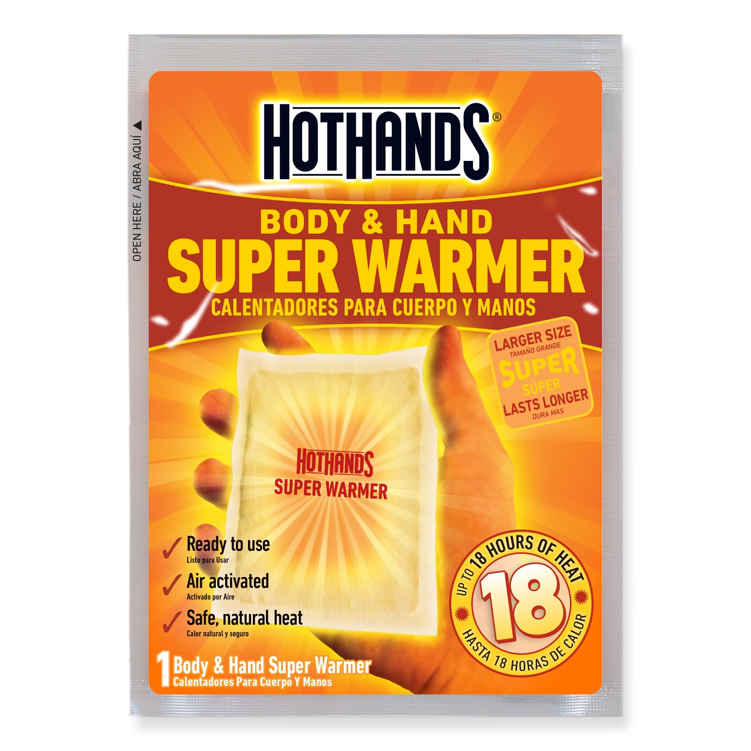 HotHands - Body & Hand Super Warmer (10 count) by HotHands