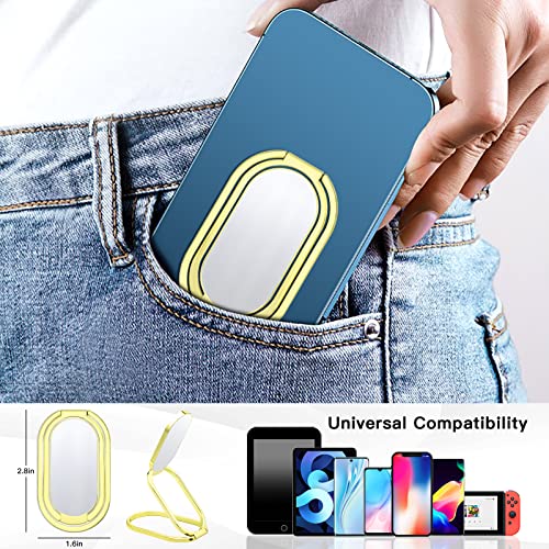 YINHEXI Cell Phone Stand Grip for Desk, Adjustable Phone Ring Holder, Portable Phone Stand for Office Desk, Magnetic Phone Stand Compatible with iPhone Samsung All Smartphone and iPad Tablets