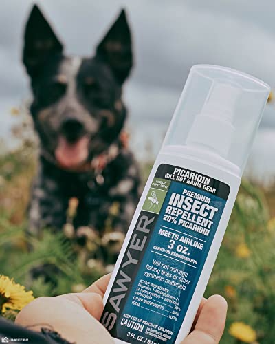 Sawyer Products SP5432 Picaridin Insect Repellent Spray, 20", Pump, 3-Ounce, Twin Pack & SP7142 Premium Maxi DEET, 100" DEET Insect Repellent, Pump Spray, 4-Ounce, Twin Pack