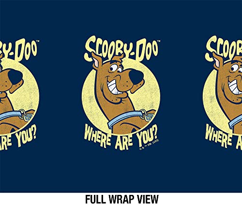 Scooby Doo! OFFICIAL Where Are You 24 oz Insulated Canteen Water Bottle, Leak Resistant, Vacuum Insulated Stainless Steel with Loop Cap