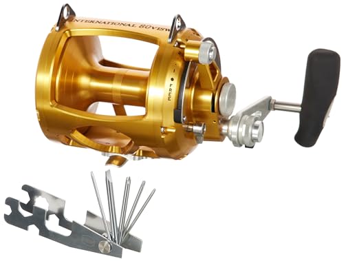 Reels Saltwater Lever Drag PENN INT80VISW International Leverdrag Conventional 2-Speed Reel 80