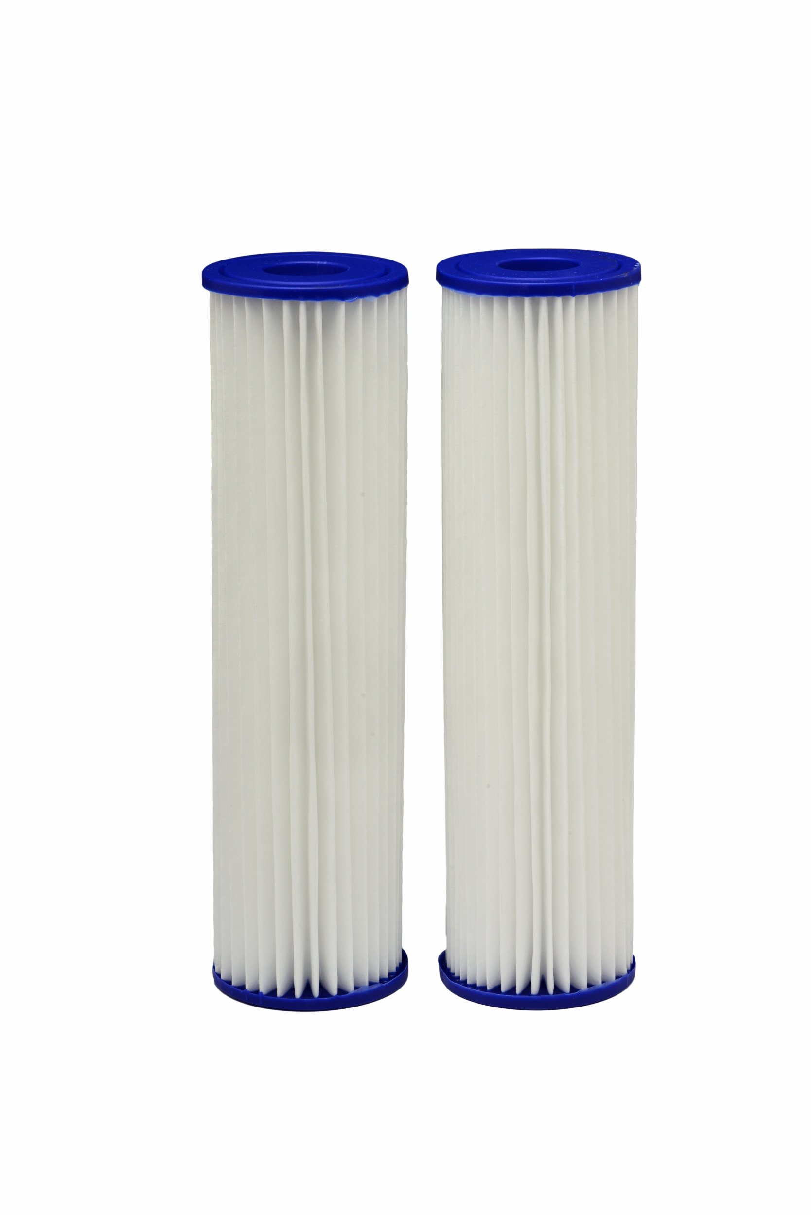 HDX HDX2PF4 Pleated Household Water Filters (2 pack): Reduces Sediment - 30 Micron Water Filter