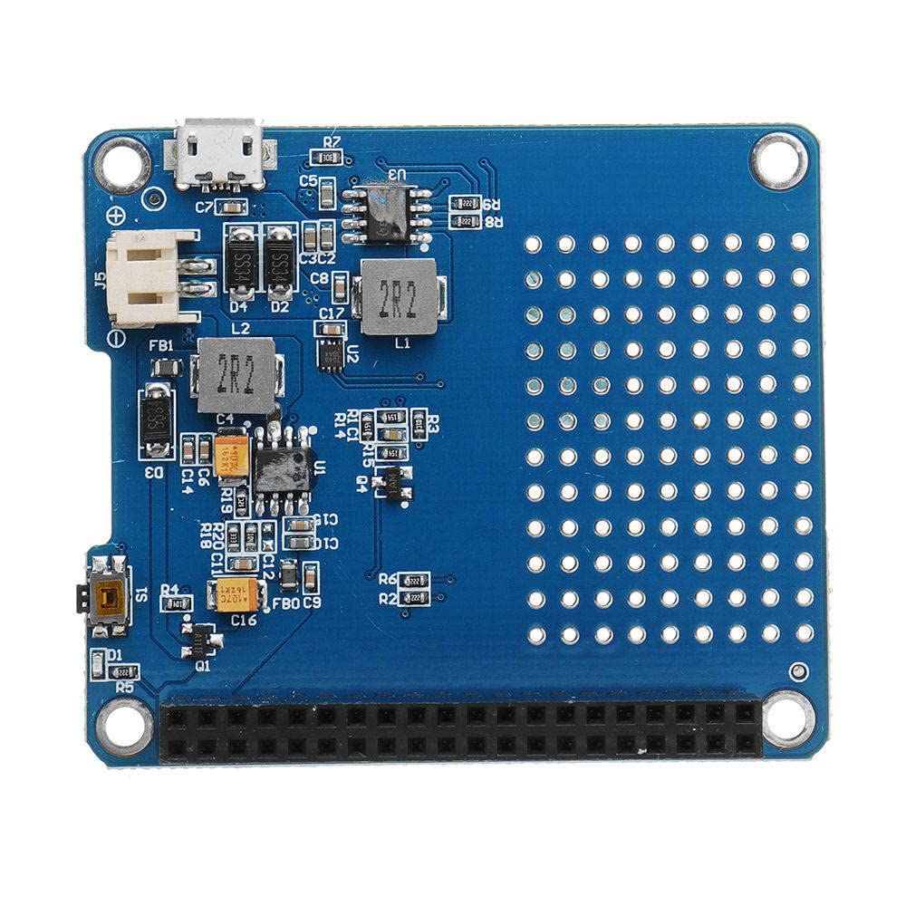 Power Pack Pro UPS HAT Lithium Battery Expansion Board for Raspberry Pi Charging