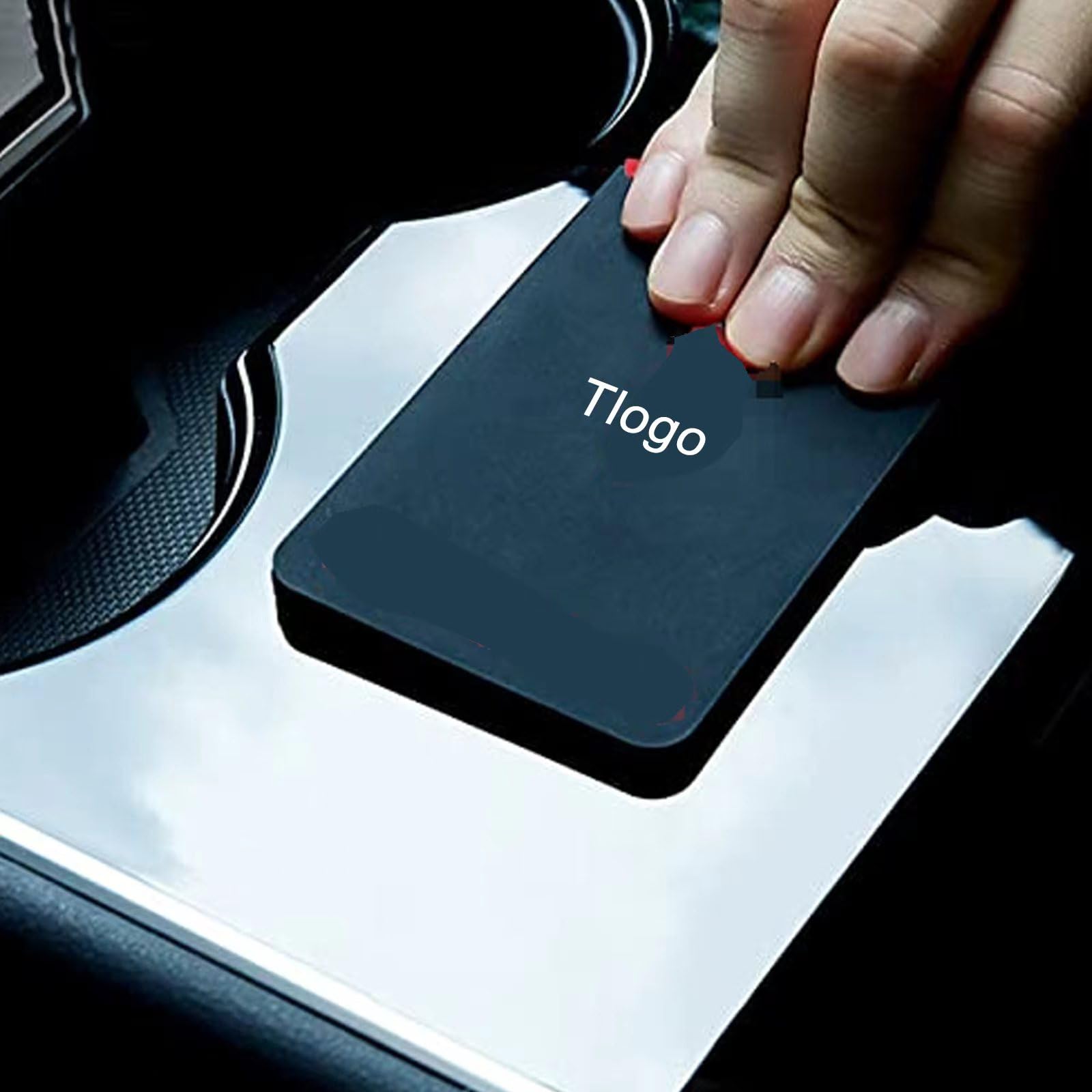 H3JANG Card Key Holder Compatible for Tesla, Silicone Key Card Holder Key Card Protective Case with Key Chain Compatible with Model Y 3 X S, 2 Pieces